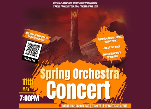 TeachTix: Boone High School - Spring Orchestra Concert