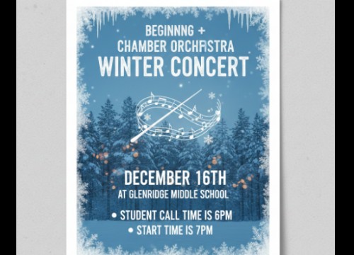 TeachTix: Glenridge Middle School - Beginning + Chamber Orchestra ...